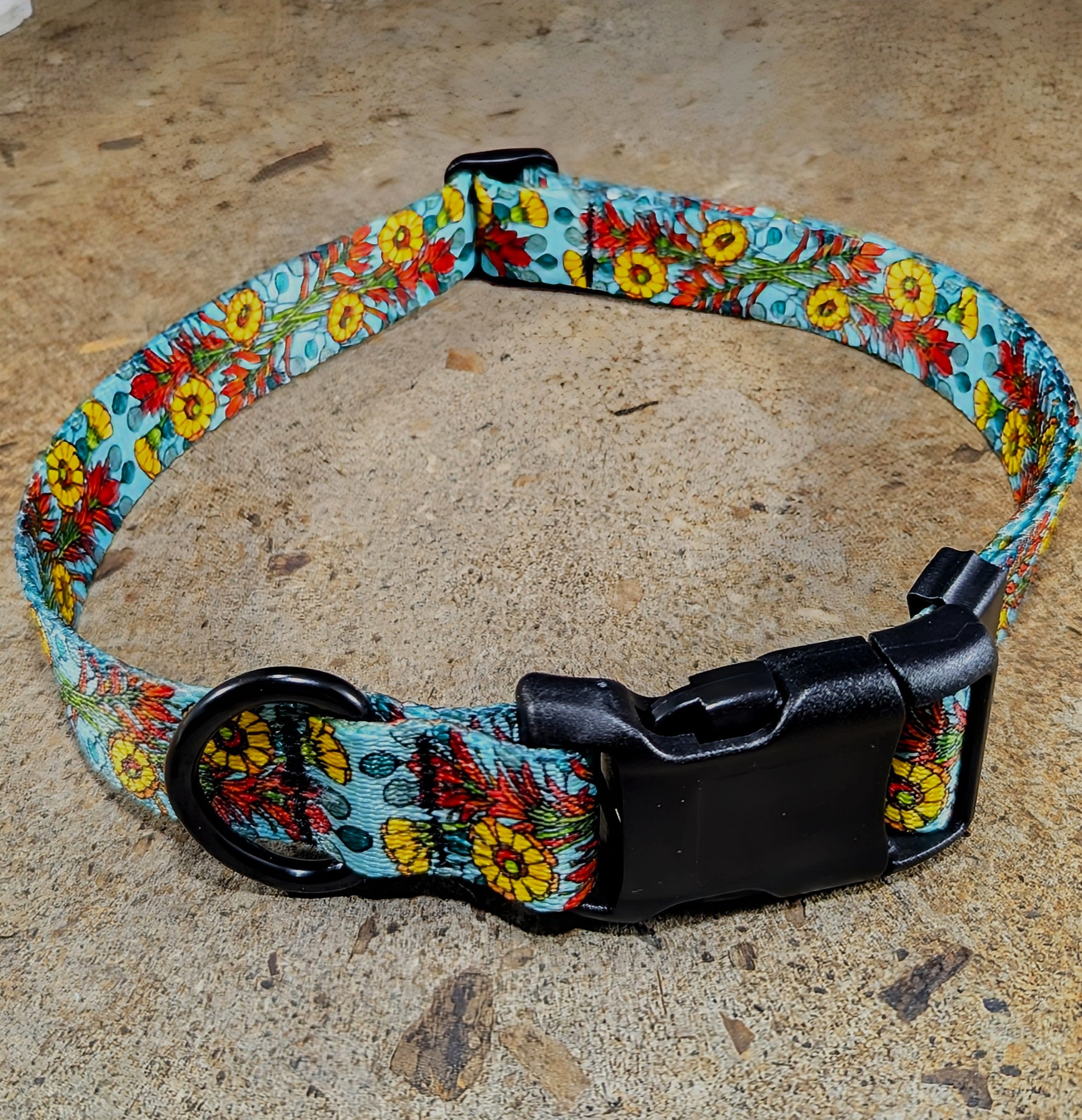 Mtn Straps Wild Flowers Dog Collar – MTN Straps