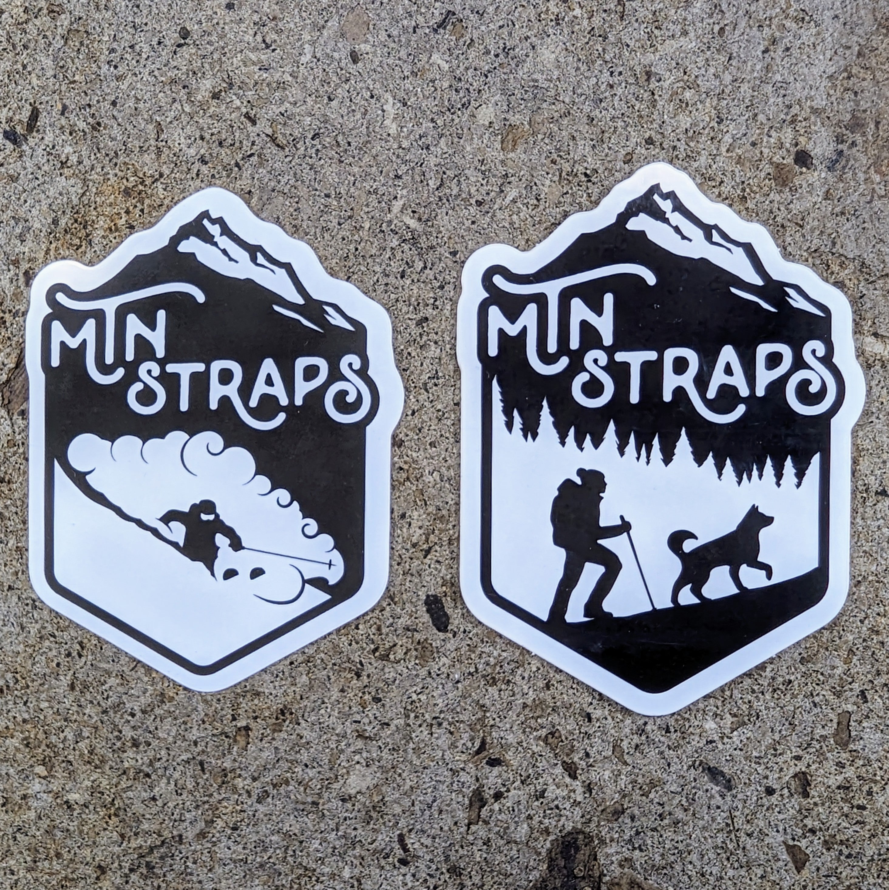 Mtn Straps Brand Badge Stickers – MTN Straps